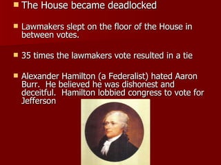 Election Of 1800 Power Point | PPT