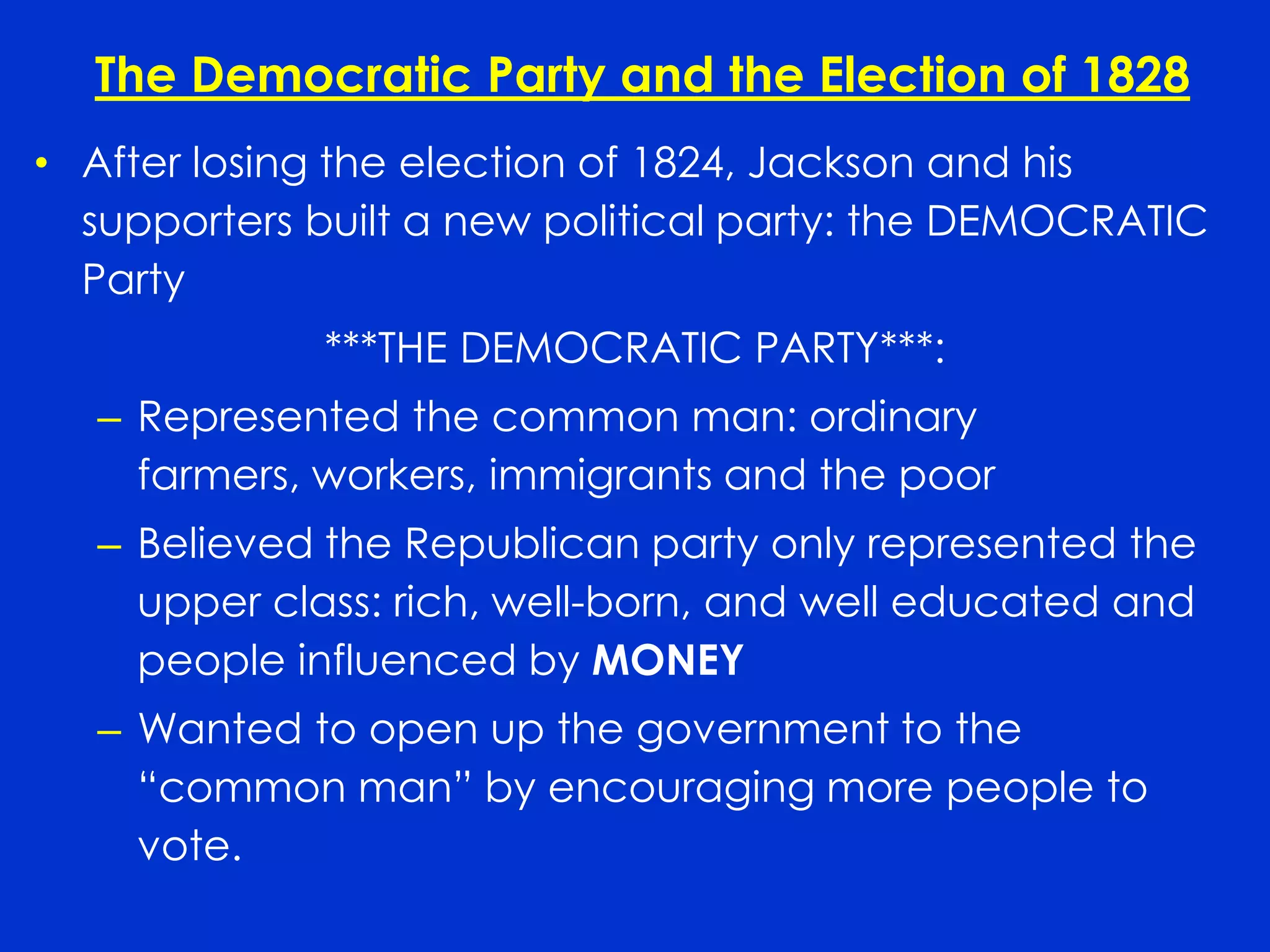 Election of 1824: A Corrupt Bargain | PPTX