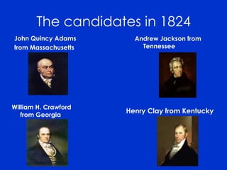 William Crawford Election Of 1824