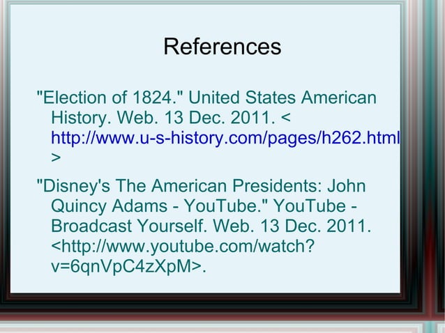 Election of 1824 presentation | PPT