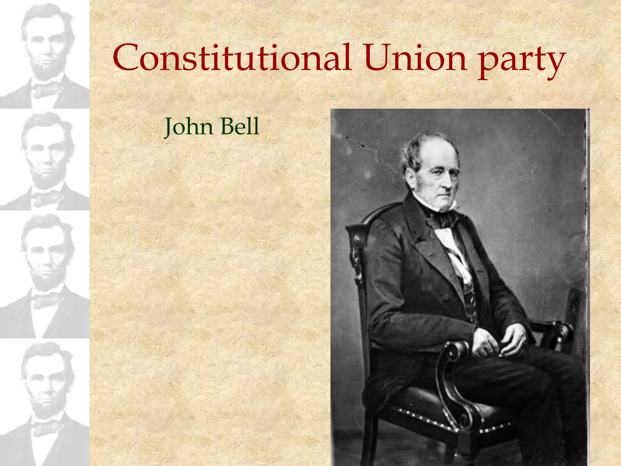 Election of 1860 | PPT