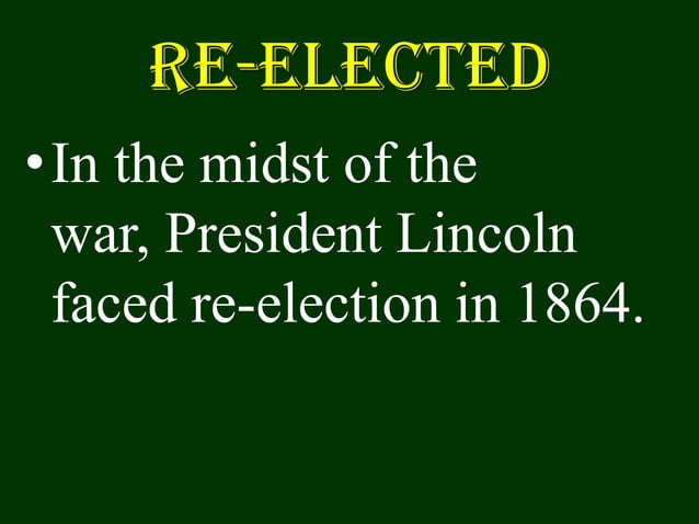 Election of 1864 | PPT