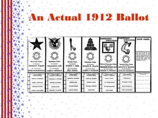Election of 1912 | PPT
