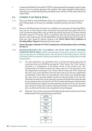 Handbook for Presiding Officers Election 2024 James Joseph Adhikarathil ...