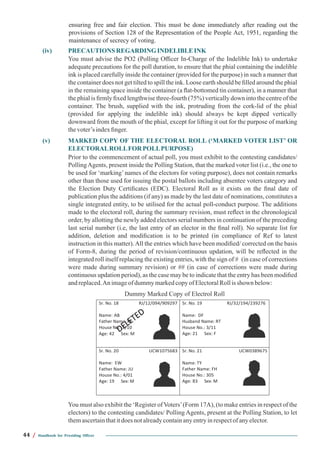 Handbook for Presiding Officers Election 2024 James Joseph Adhikarathil ...