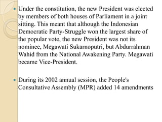 Election Reforms 1999 Present Ppt