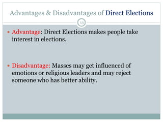 Elections & Election Commission | PPTX