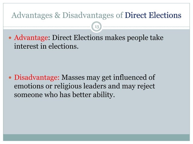 Elections & Election Commission | PPTX