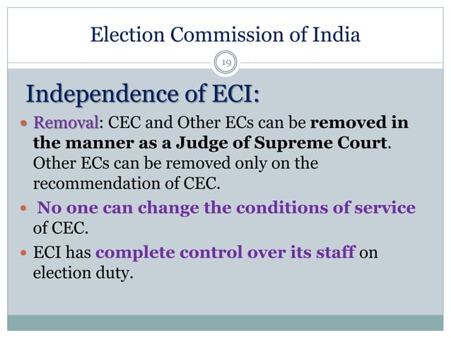 Elections & Election Commission | PPTX