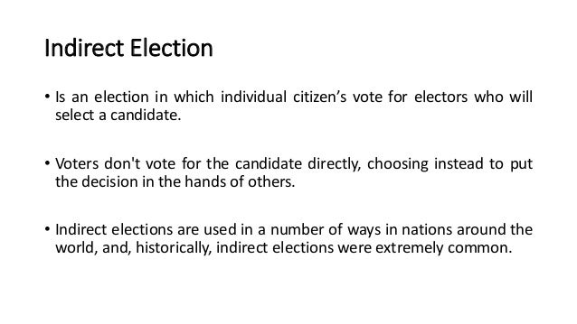 Elections and party politics