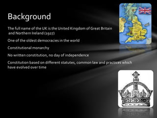 Elections And Politics In The Uk | PPTX