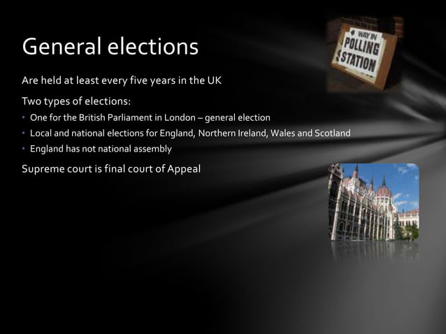 Elections And Politics In The Uk | PPTX