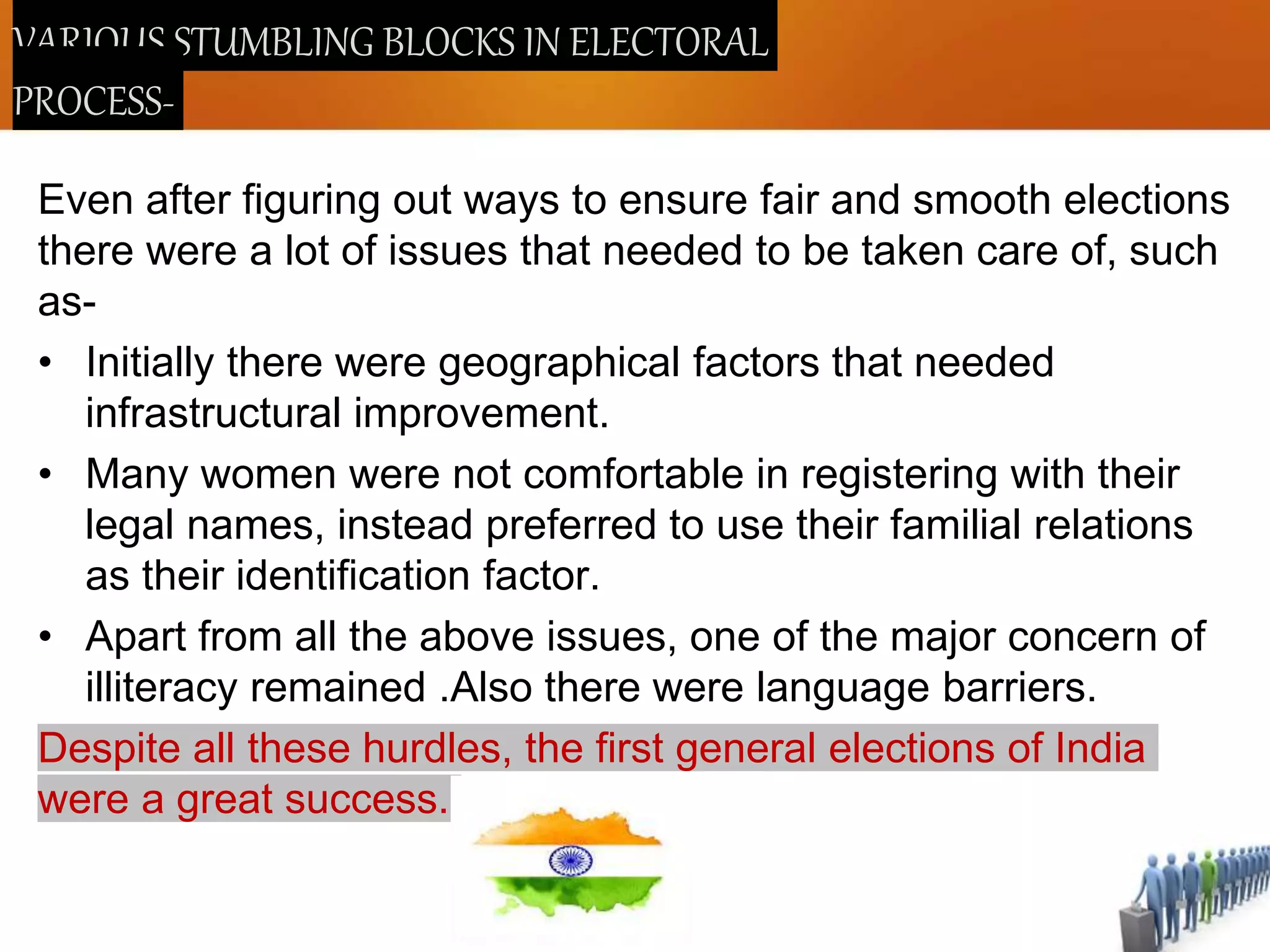 Elections in india | PPTX