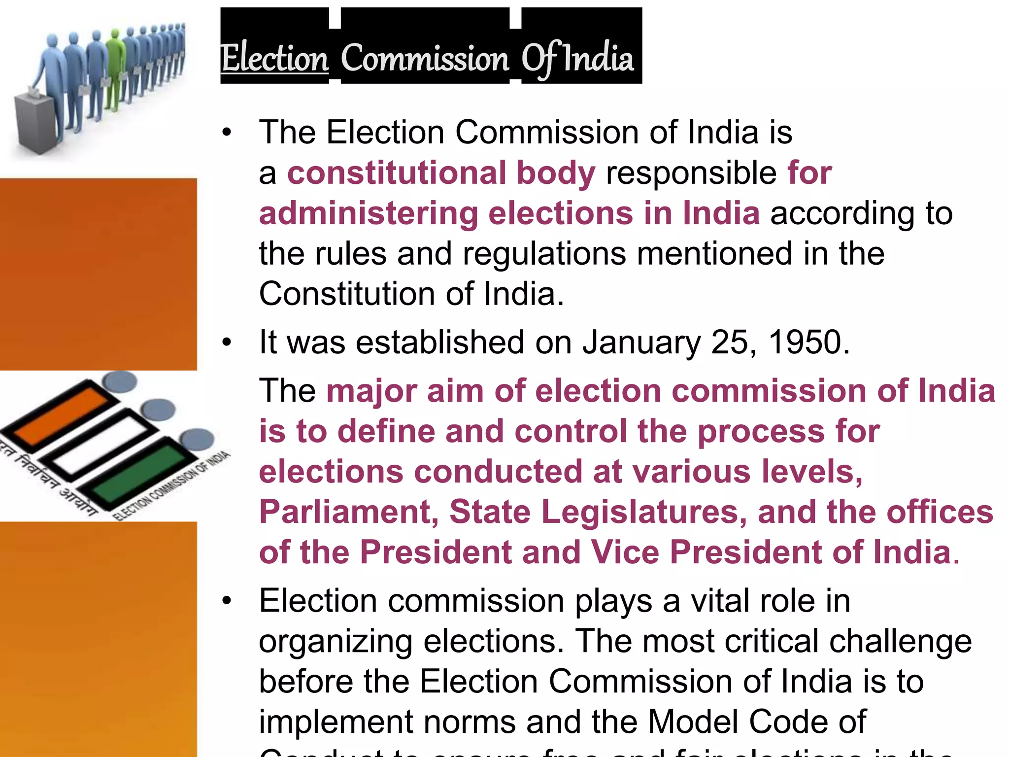Elections in india | PPTX