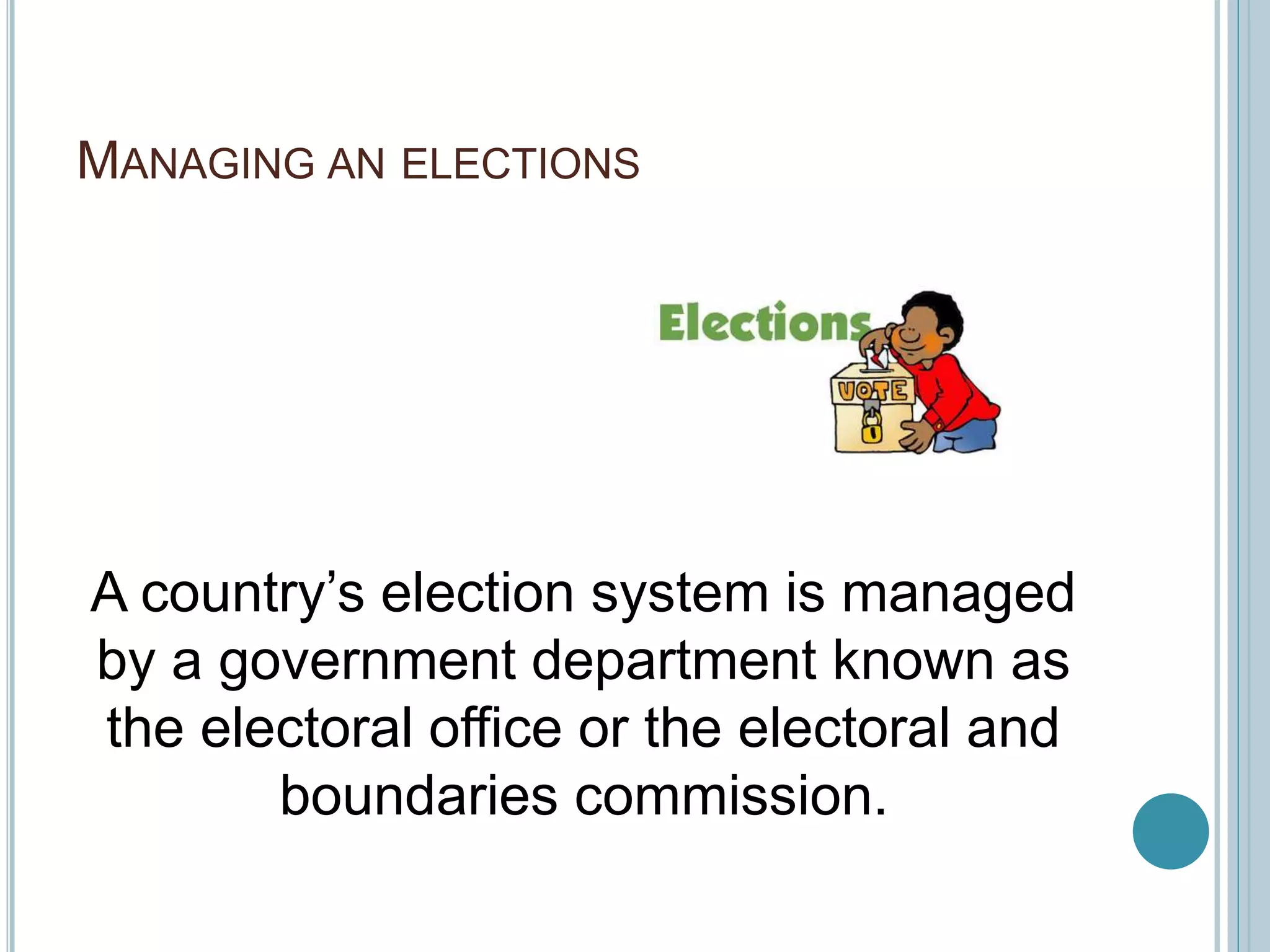 Elections in the Commonwealth Caribbean | PPTX