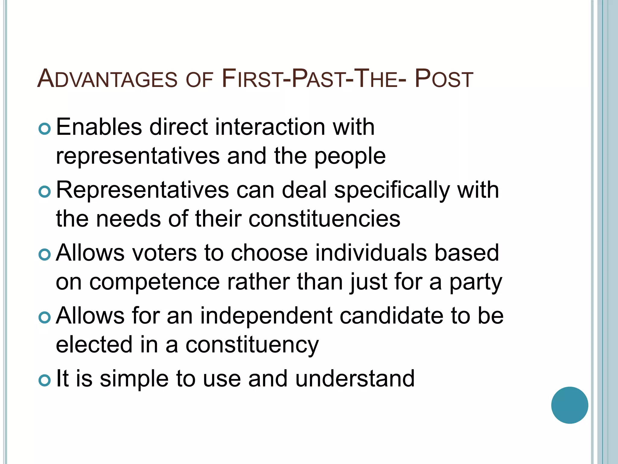 Elections in the Commonwealth Caribbean | PPTX