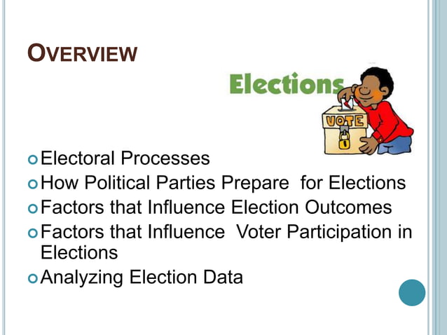 Elections in the Commonwealth Caribbean | PPTX | Elections | Politics