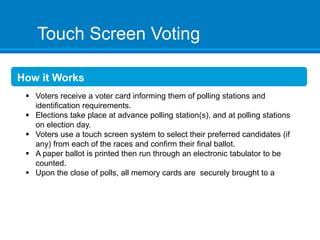 Town of Collingwood Election Voting Method Slideshow | PPT
