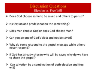 Election vs free will | PPTX