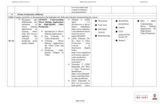 ELECTIVE 1 Multimedia Syllabus 2024-2025 | DOCX