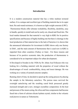 Thermostone in Constrication or Thermostone | PDF