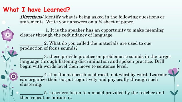 ELECTIVE-II-Powerpoint.pptx | Education