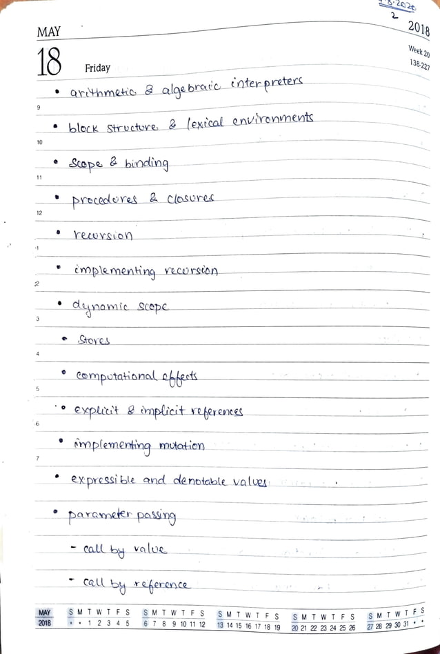 Principles of Programming languages: Course Topics | PDF