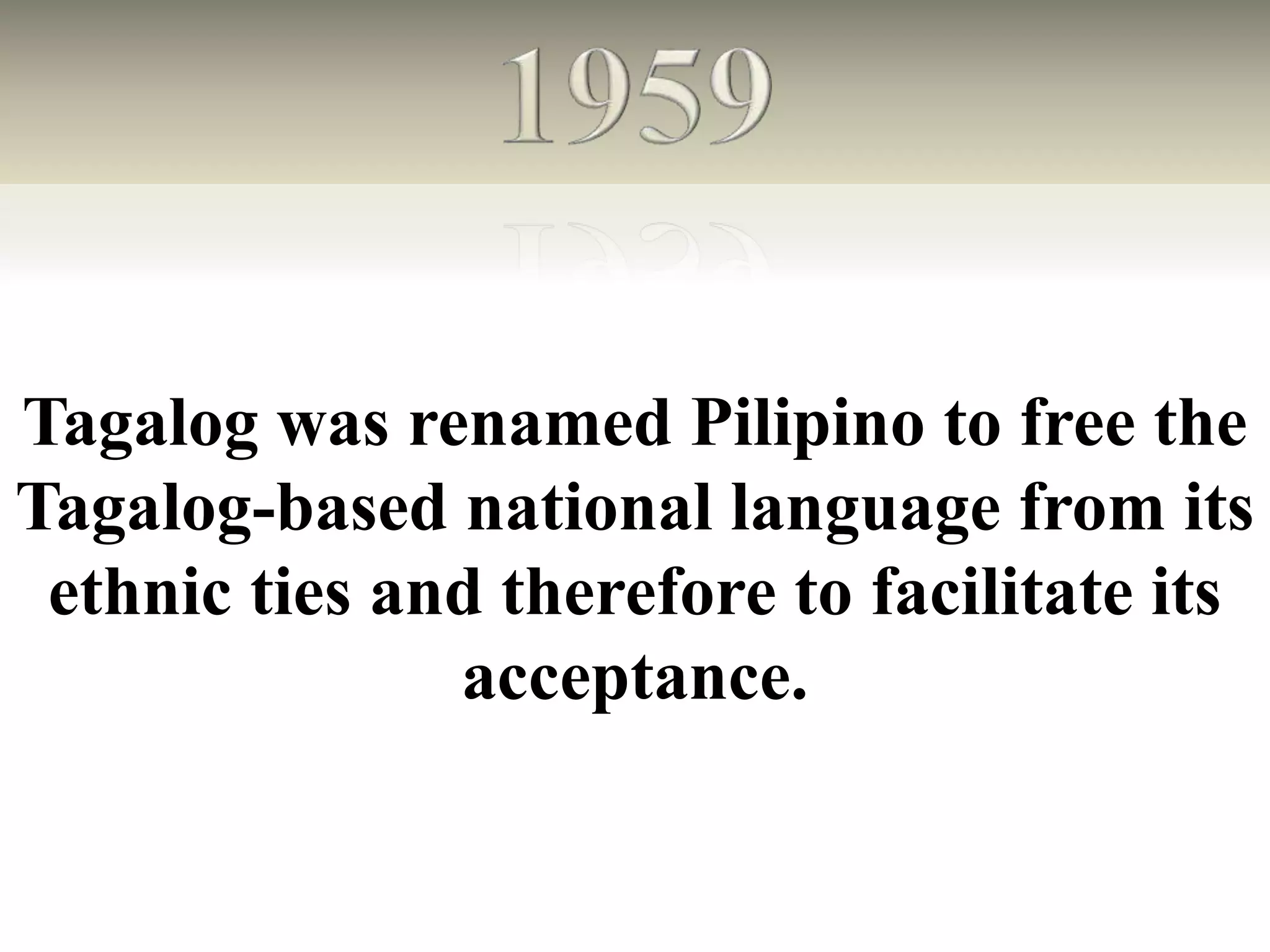 Introduction to Filipino Language | PPTX