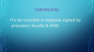 electives ppt-1.pptx for medical students as per NMC guidelines | PPTX