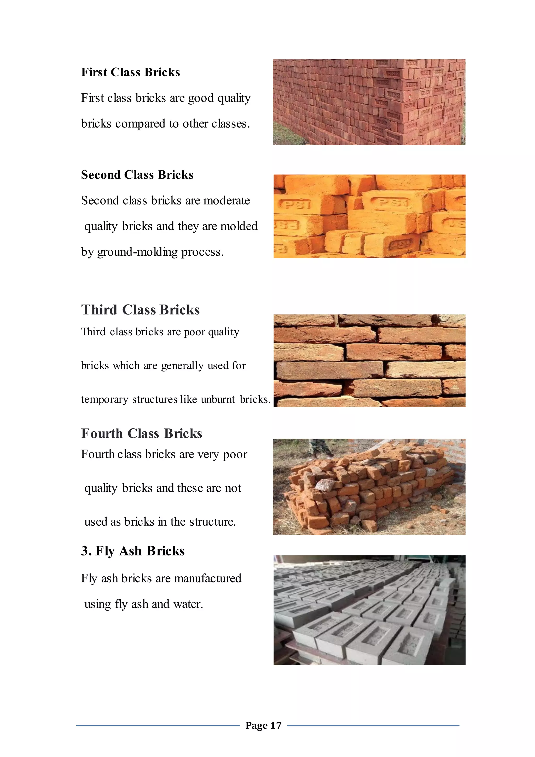 Types of Walls (Brick,Concrete Block & Stone Walls) | PDF