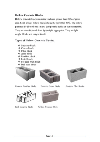 Types of Walls (Brick,Concrete Block & Stone Walls) | PDF