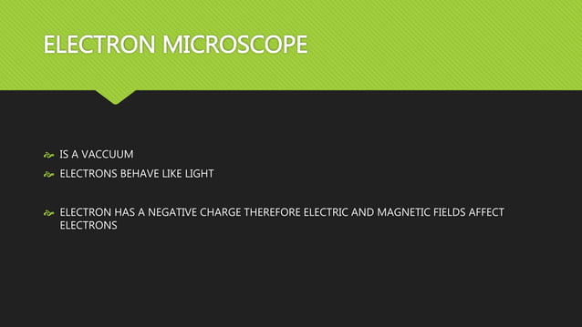 Electon microscopy | PPT