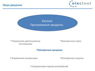 Electool eAuction | PPT