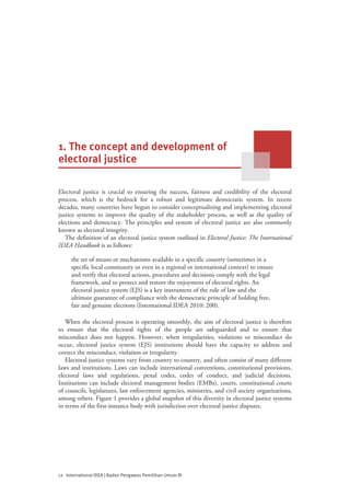 Electoral Justice System Assessment Guide | PDF