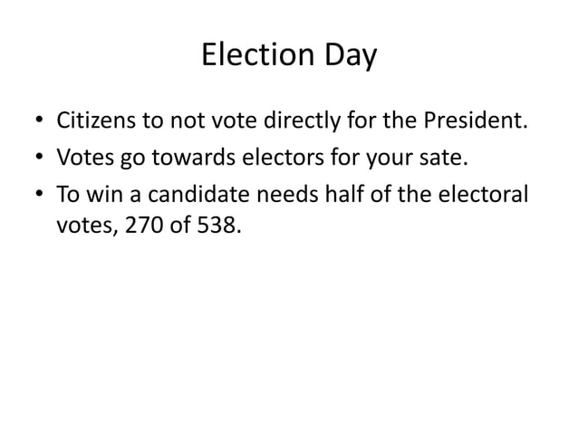 Electoral College | PPTX