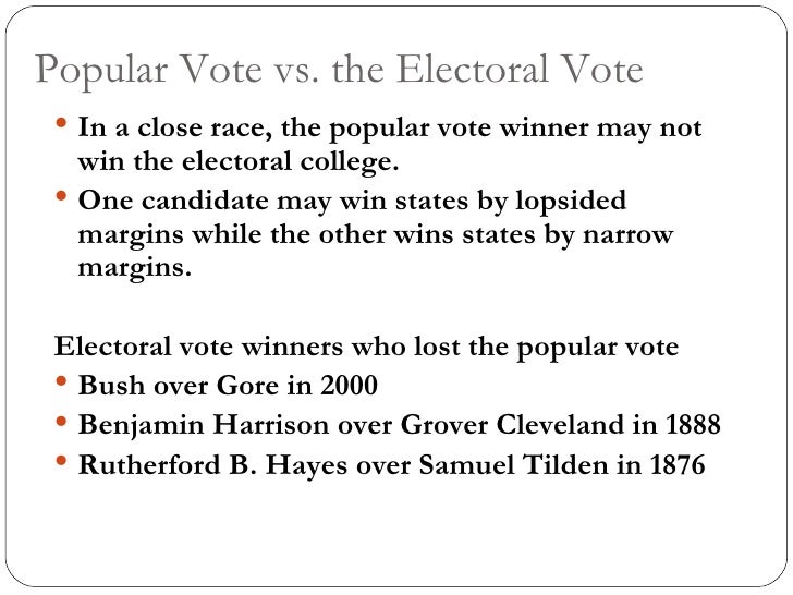Popular Vote System