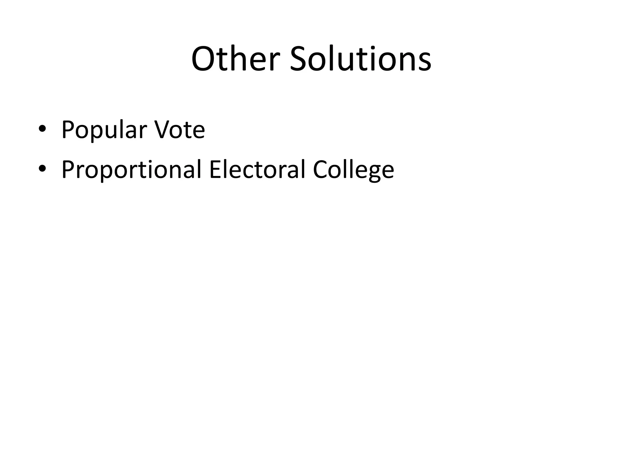 Electoral college | PPTX | Civic affairs | Politics