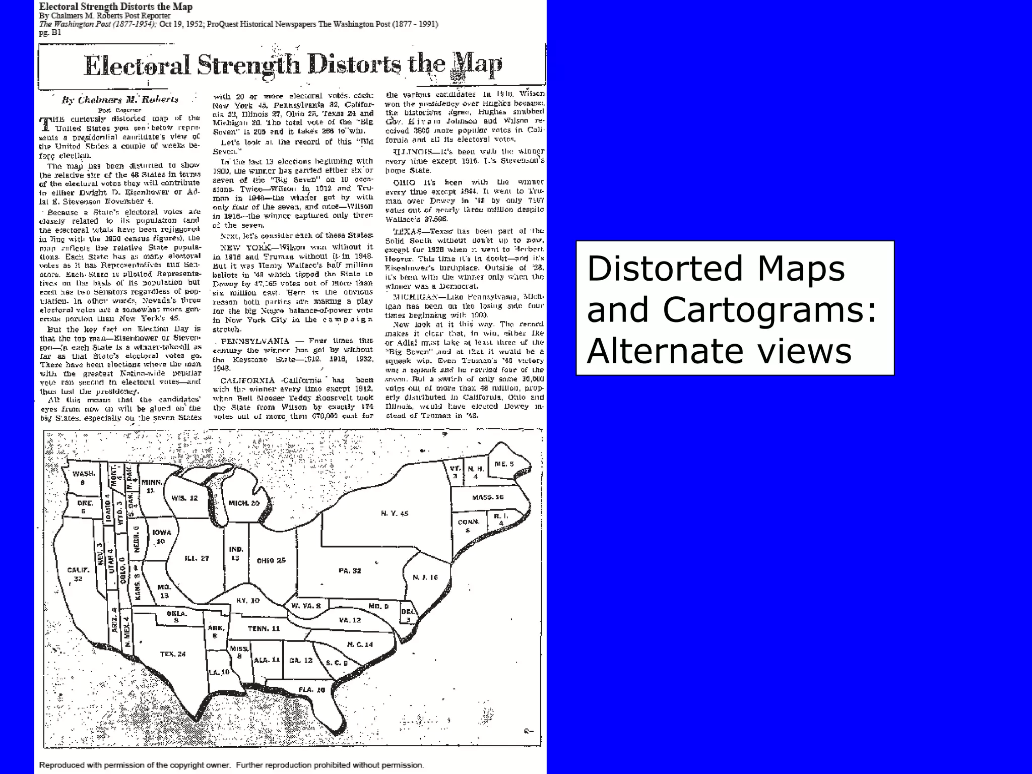 Electoral maps | PPT