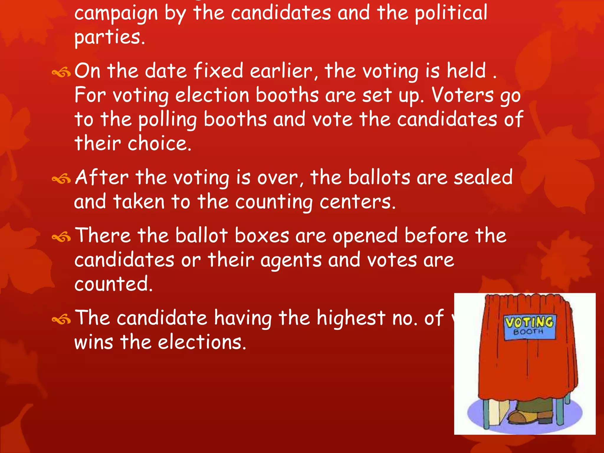 Electoral politics class IX | PPTX