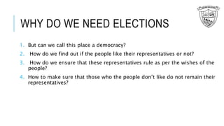 Electoral politics | PPTX | Civic affairs | Politics