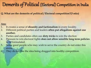 Electoral politics | PPT