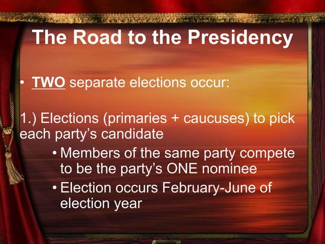 The Electoral Process | PPT