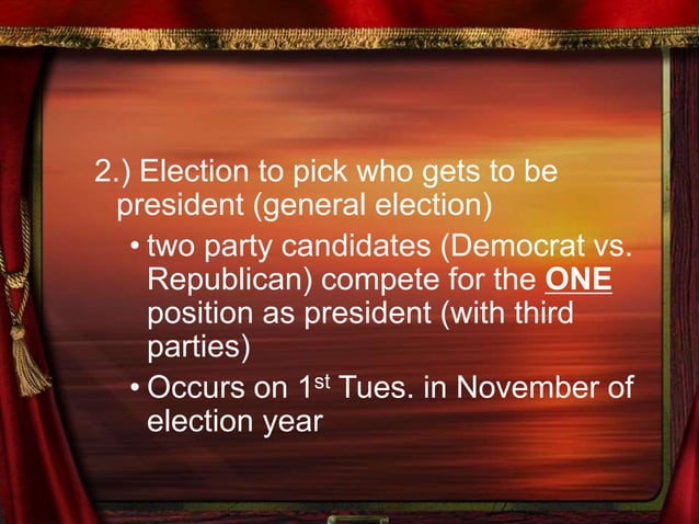 The Electoral Process | PPT