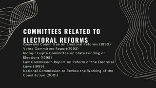Electoral reforms and their impact on democracy | PDF