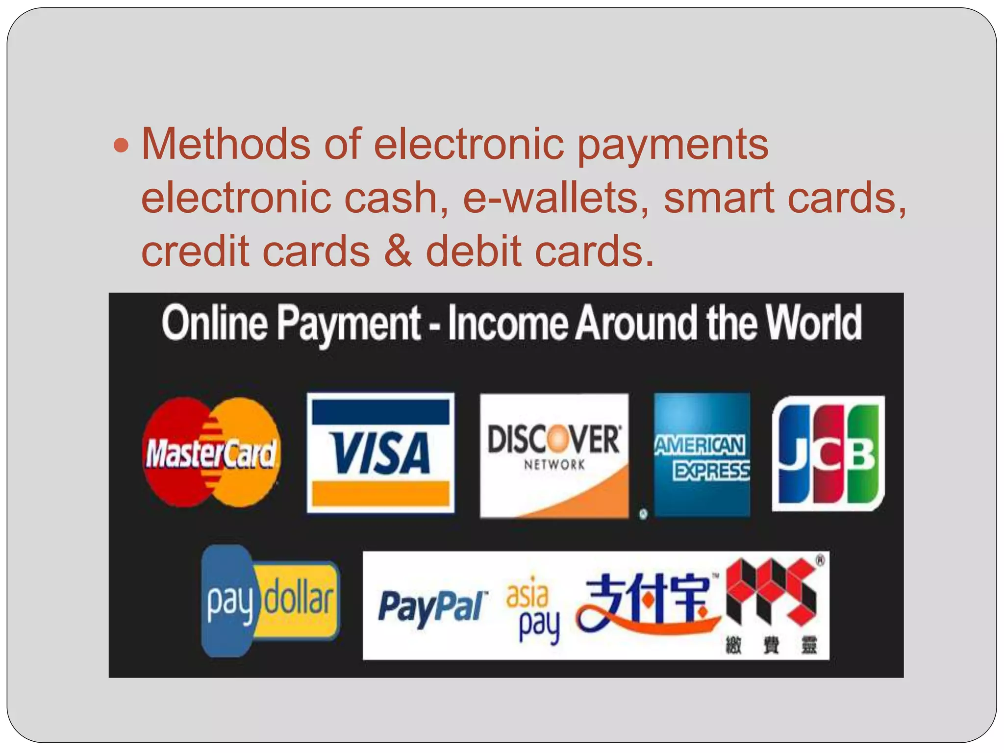 Electronic payment system(EPS) | PPT
