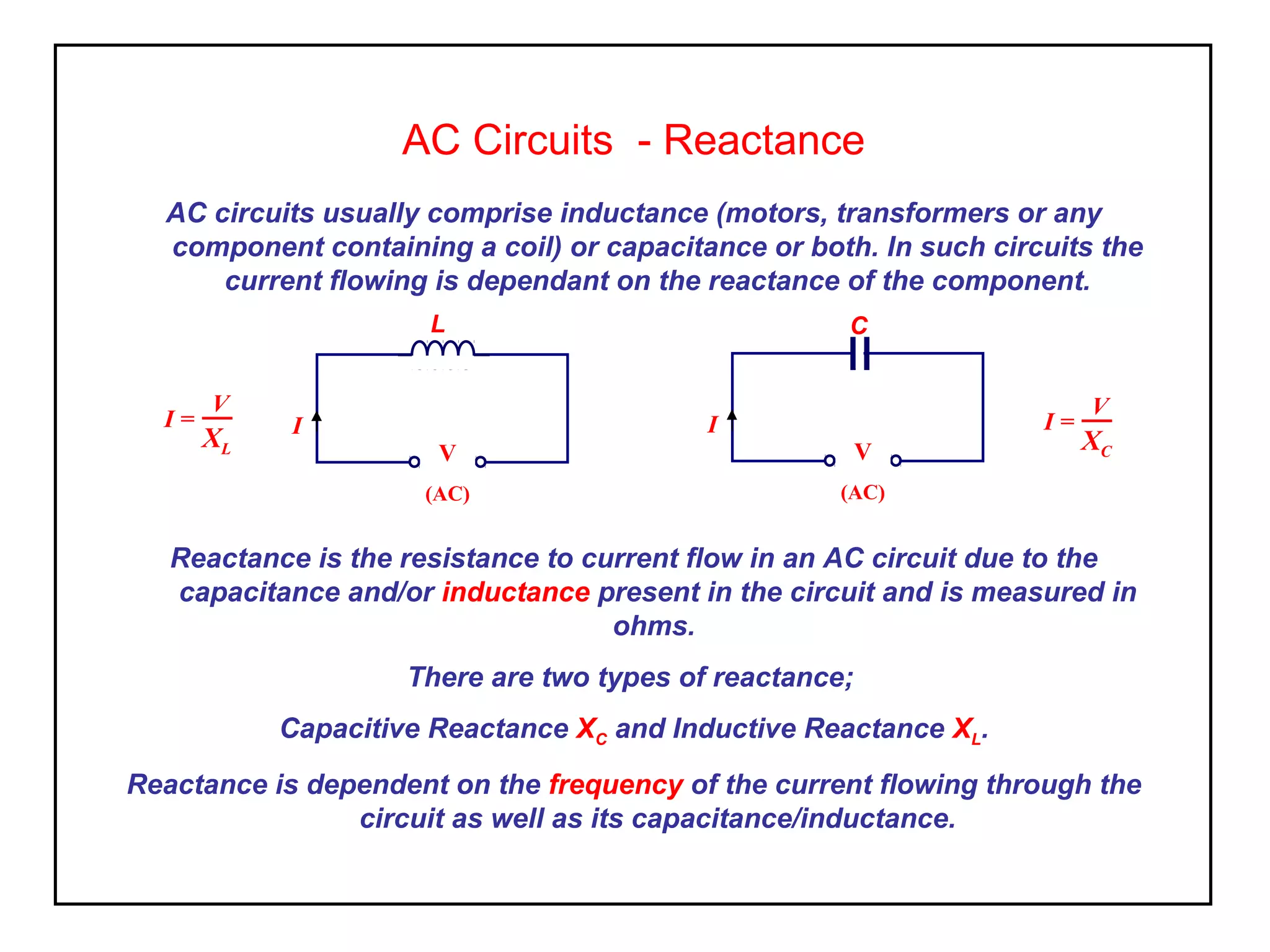 Elect principles -_ac_circuits_year1 | PPT