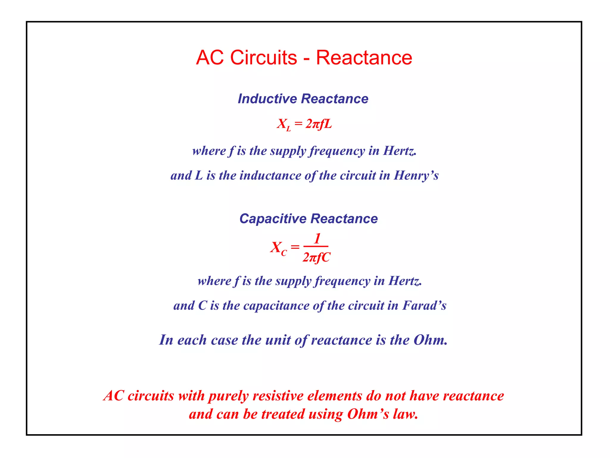 Elect principles -_ac_circuits_year1 | PPT