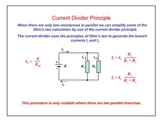 Elect principles 2 current divider | PPT