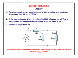 Elect principles 2 current divider | PPT