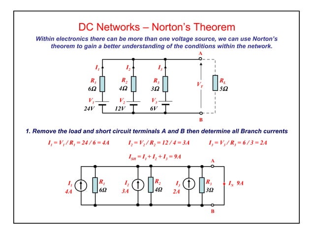 Elect principles 2 nortons theorem | PPT